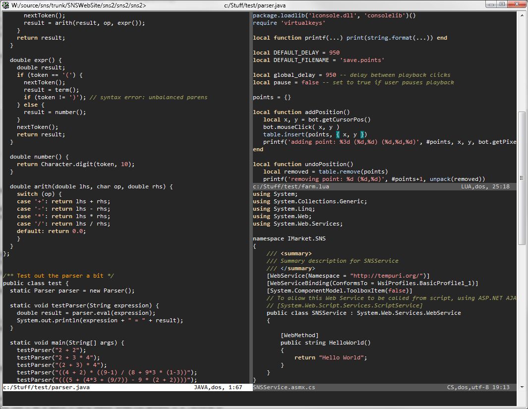 A vim theme inspired by Atom's default dark theme : r/vim